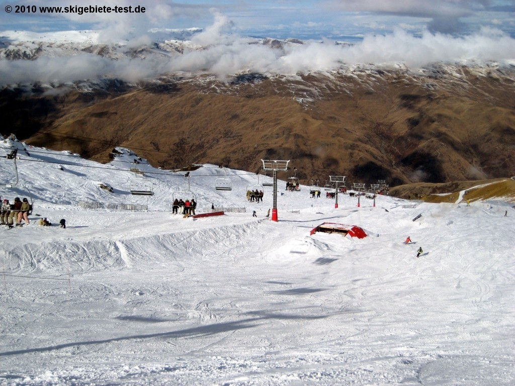 Snowparks Cardrona • Testbericht über die Freestylemöglichkeiten • Funparks