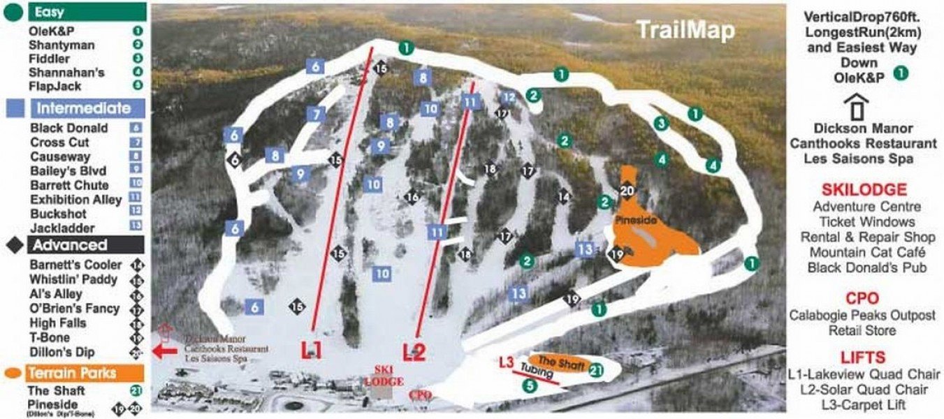 Calabogie Peaks Resort • Ski Holiday • Reviews • Skiing