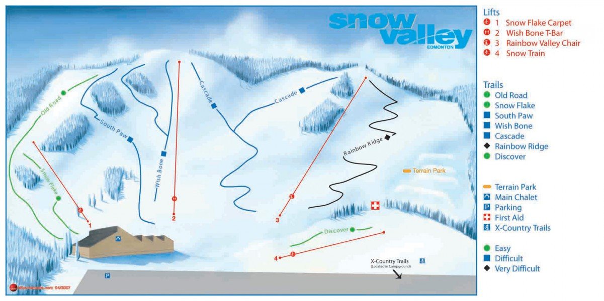 Snow Valley Alberta • Ski Holiday • Reviews • Skiing
