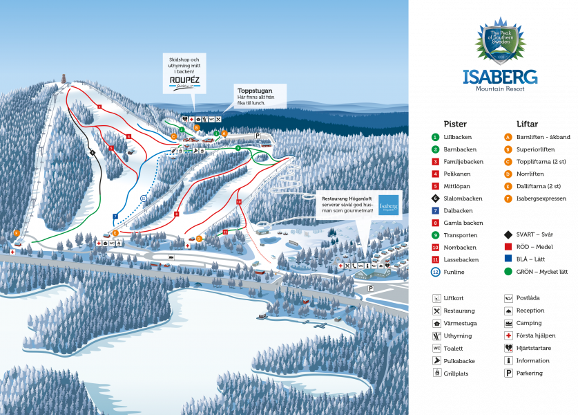 Skigebiet Isaberg • Skiurlaub • Skifahren • Testberichte